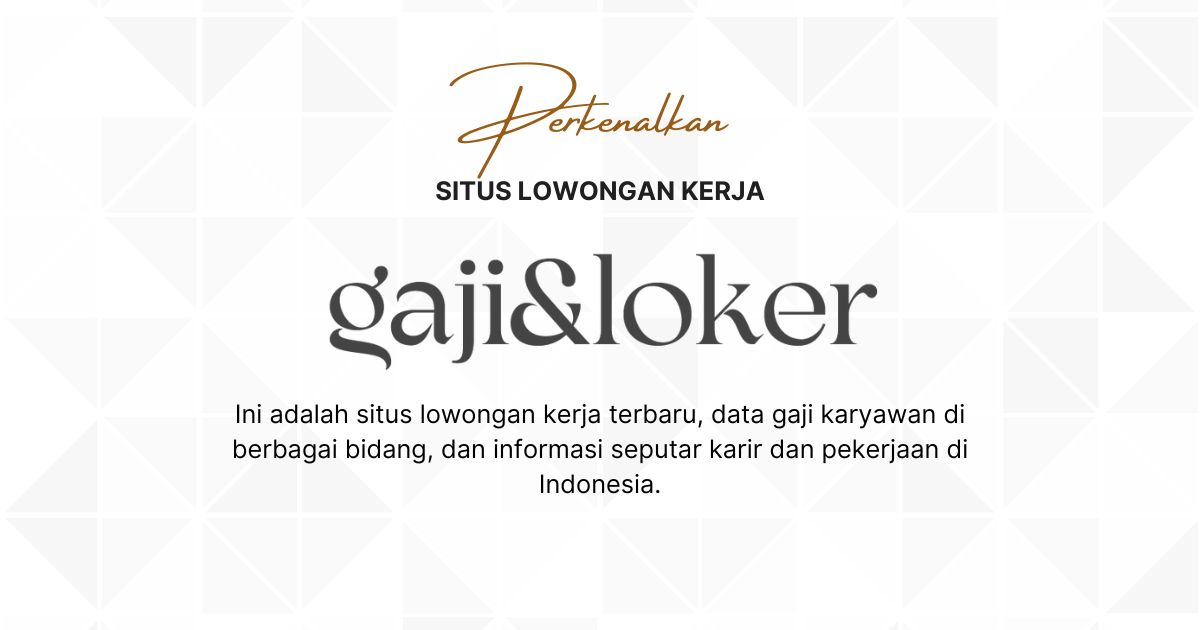 Lowongan Operator Produksi HM Sampoerna Pacitan Tahun 2025