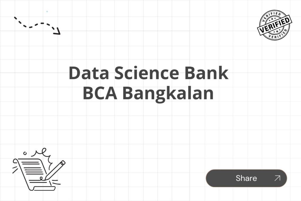Data Science Bank BCA Bangkalan Tahun 2025
